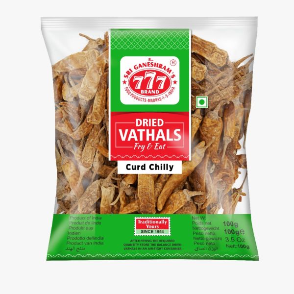 Buy Curd Chilli Fryums – South Indian Special | 777 Foods