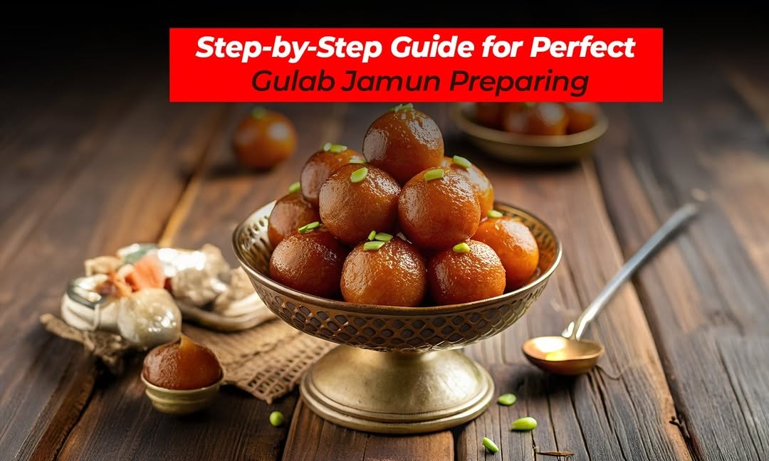 Step-by-Step Guide for Perfect Gulab Jamun Preparing at Home